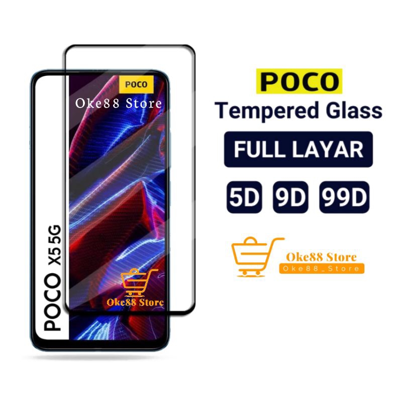 Jual Tempered Glass Full Layar 9D Xiaomi Poco X7 Pro X7 Pro 5G X6 Neo 5G X6 Pro 5G X6 5G X5 5G ...