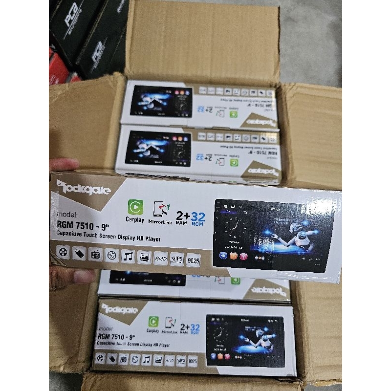 Jual Hu Android Mobil 9" Rockgate New Ram 2/32GB Carplay | Shopee Indonesia