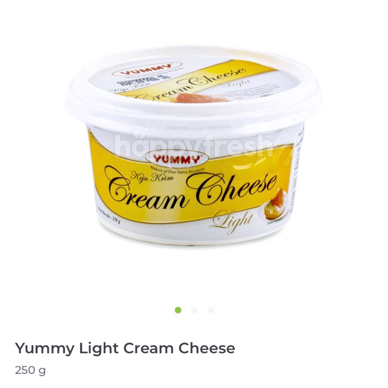 Jual Yummy Light Cream Cheese 250 Gr | Shopee Indonesia
