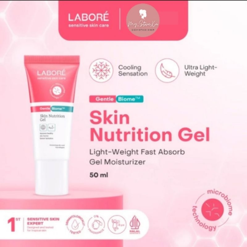 Jual LABORE Sensitive Skin Care Gentle Biome Skin Nutrition Gel 50 ml ...