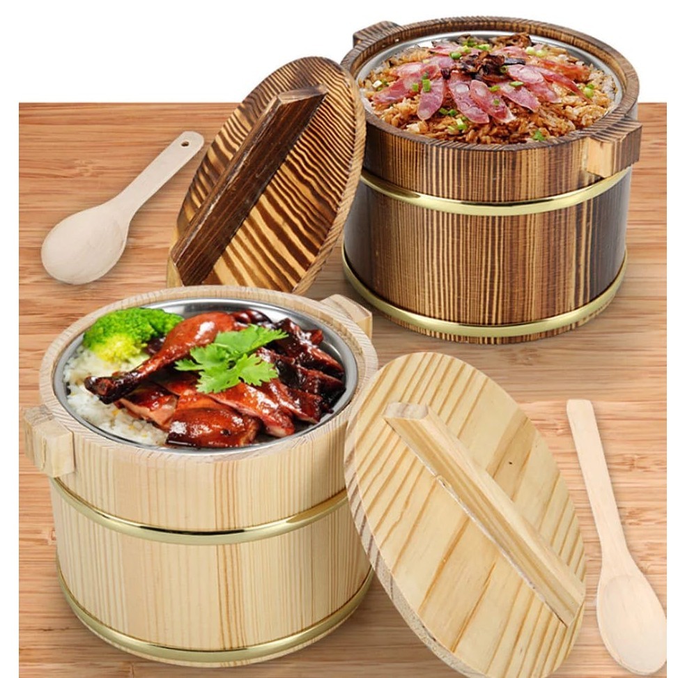 Jual Tempat Nasi Kayu | Shopee Indonesia