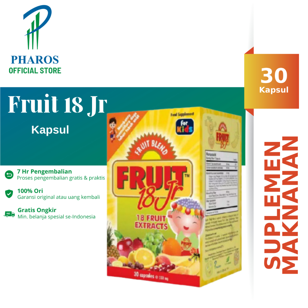 Jual Vegeblend For Adult/Dewasa & Junior/Anak-anak / Fruit 18 Junior ...