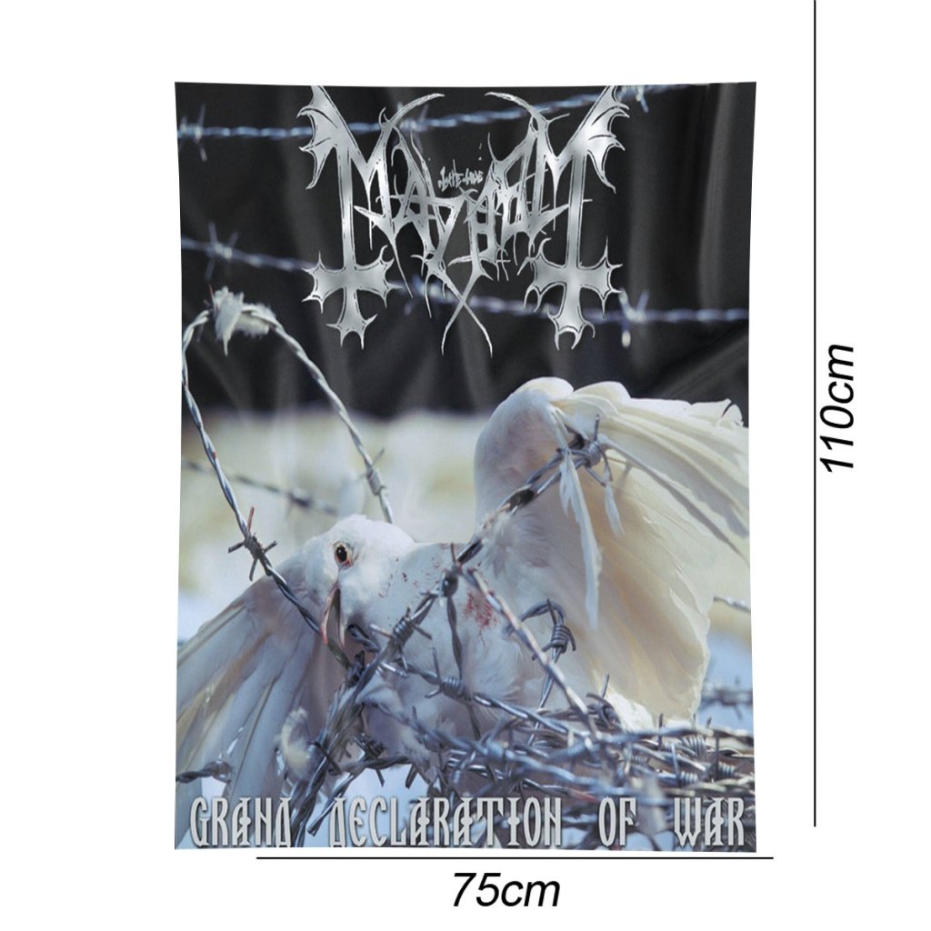 Jual Poster Band Kain / Flag / Bendera - MAYHEM | Shopee Indonesia
