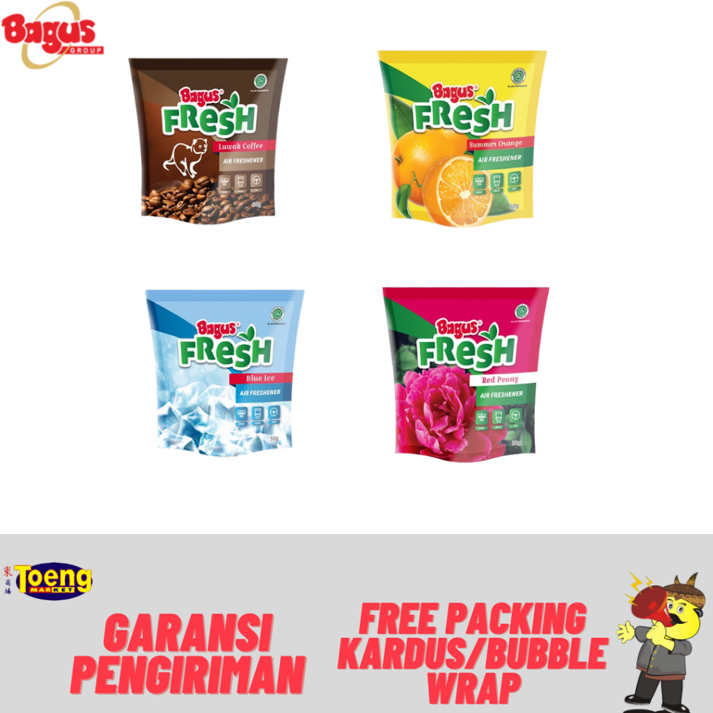Jual FRESH AIR FRESHENER POUCH 50g BAGUS / PENGHARUM RUANGAN | Shopee ...