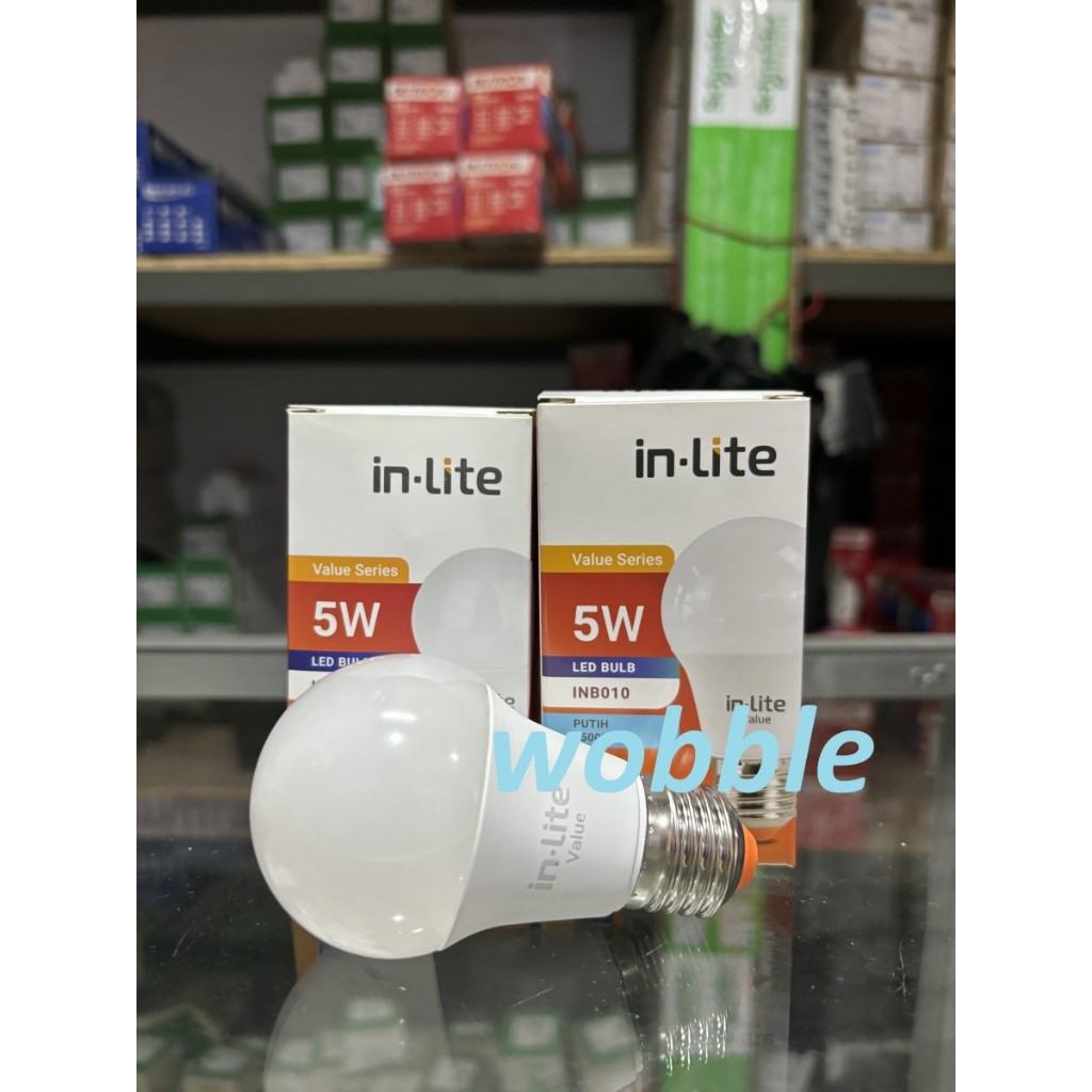 Jual INB010 5W BOHLAM LAMPU LED INLITE VALUE LED BULB BOHLAM LED IN LITE LED BULB VALUE INB010 ...