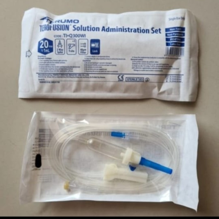 Jual Terumo Terufusion Infusion Set / Selang Infus Set Dewasa Terumo ...