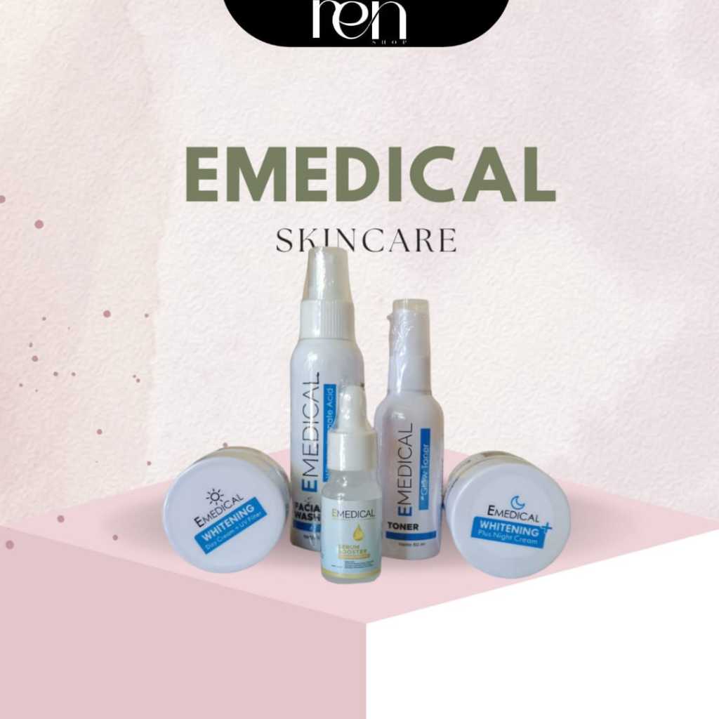 Jual Paket Emedical Skincare Whitening Acne Luminous Original BPOM ...