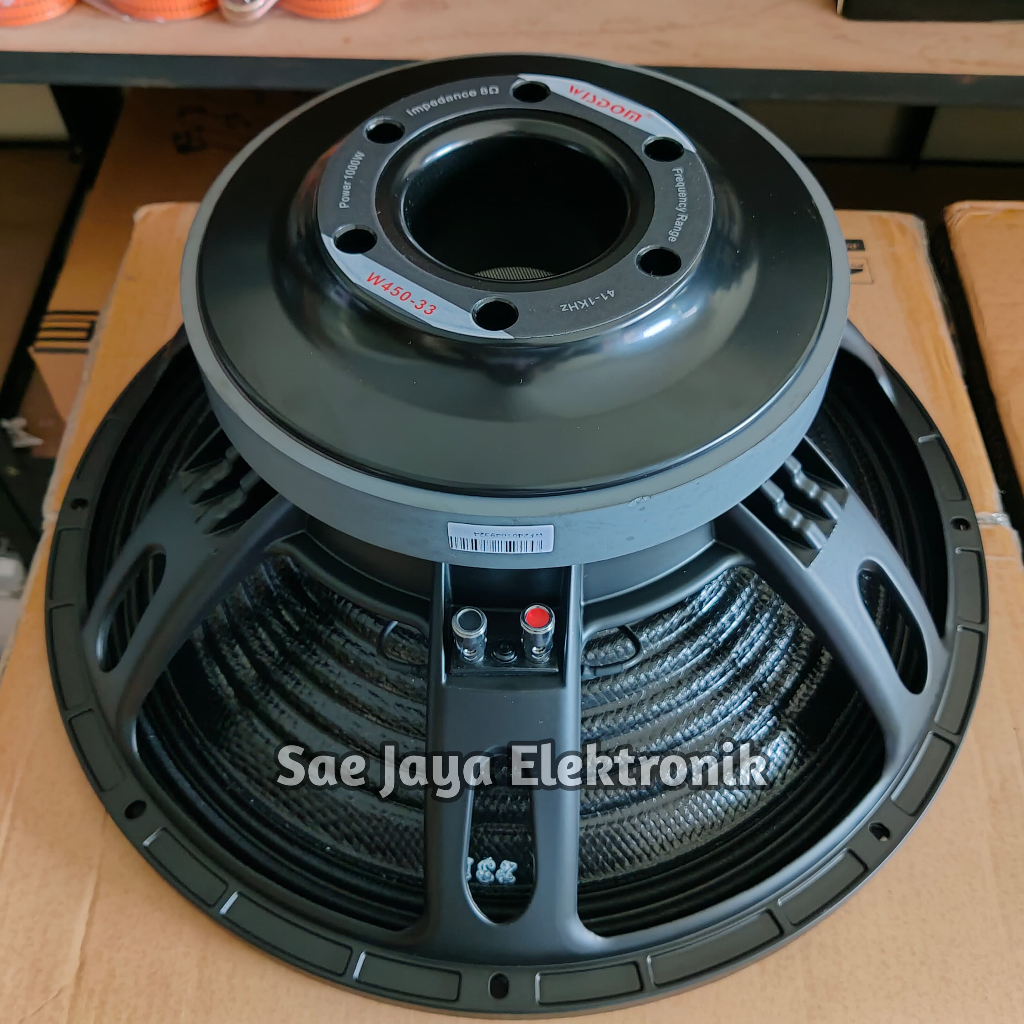 Jual Speaker Komponen Wisdom W450-33 / W 450 33 / W45033 - 18 inch ...