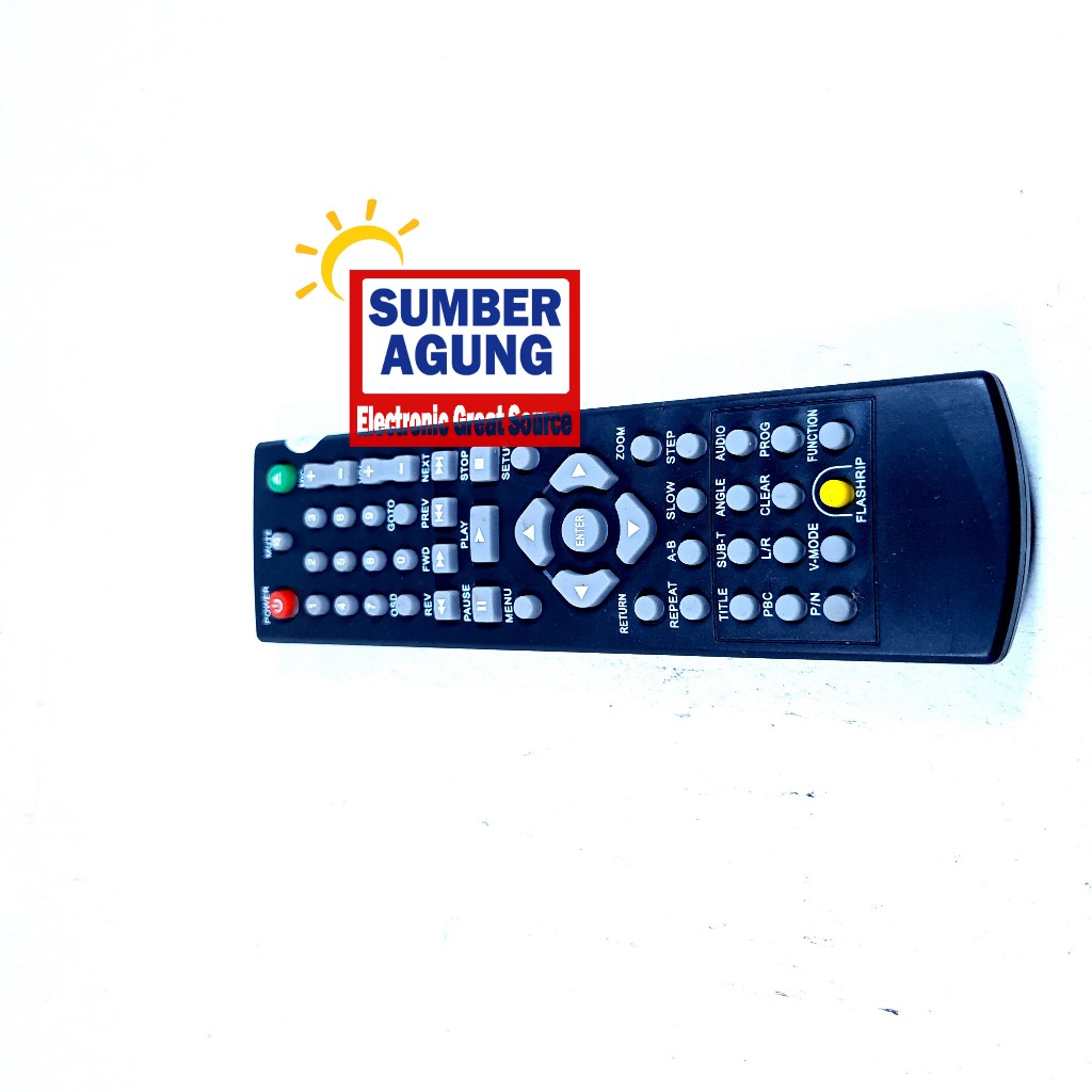 Jual Remot DVD Polytron Plastik Biru Star Bintang Universal Label ...