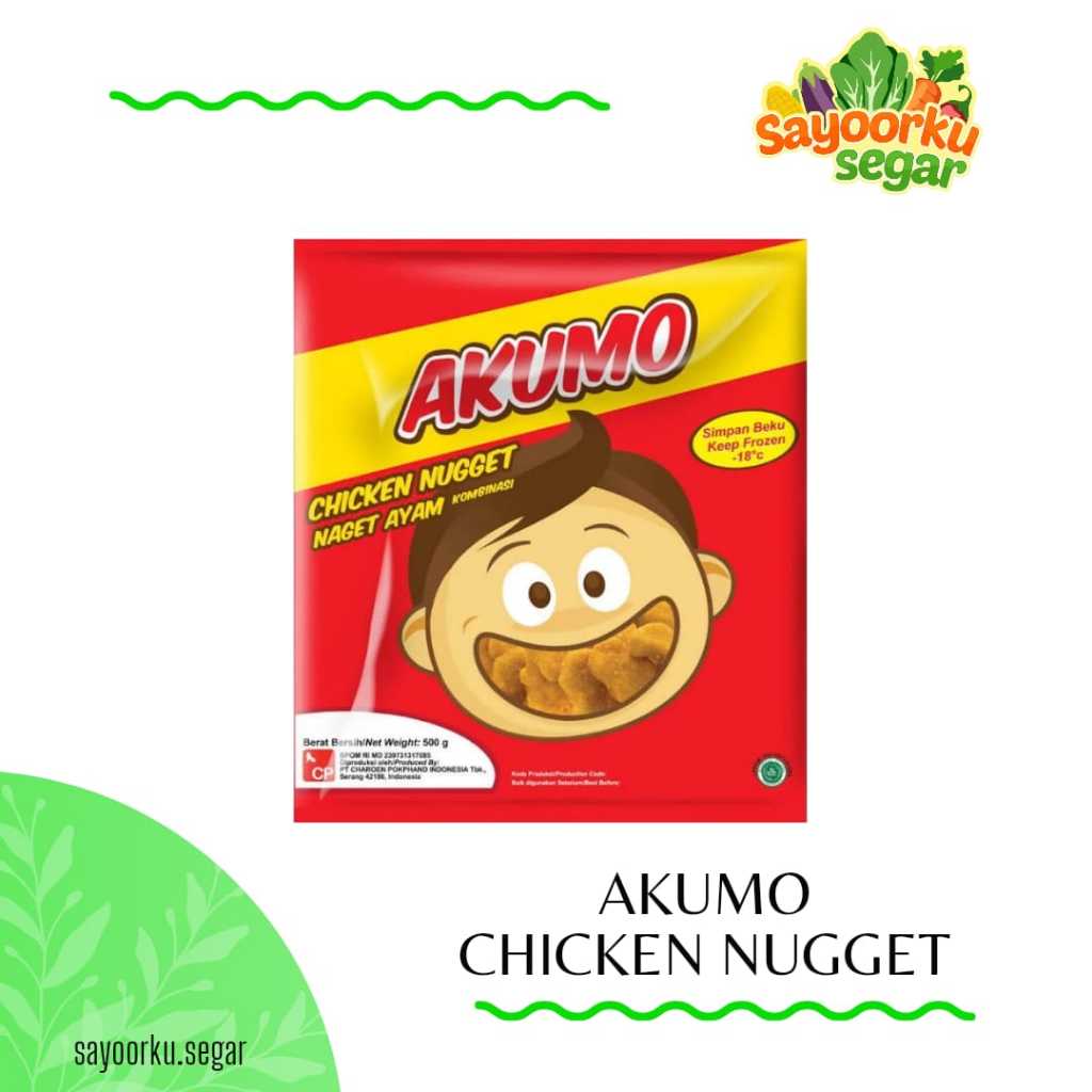 Jual Akumo chicken nugget 250gr / Akumo nugget ayam 500gr | Shopee ...