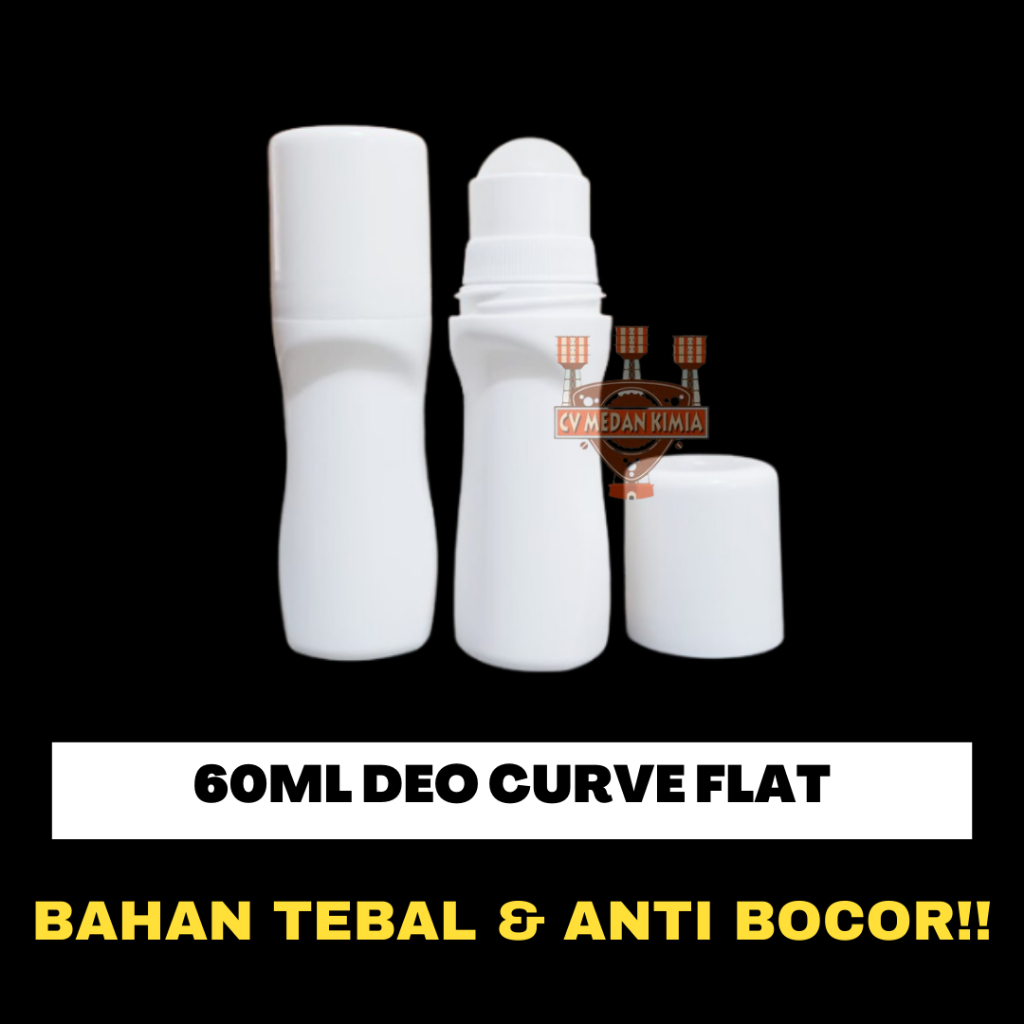 Jual Promo Botol Deodorant Botol Roll On 100ml Plastik HDPE Rol On ...