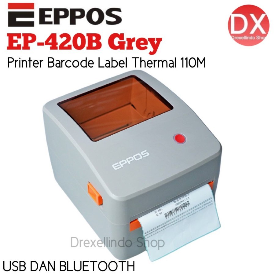 Jual Printer Thermal Label Barcode 110M EPPOS EP-420B / EP420B / 420B GREY | Shopee Indonesia