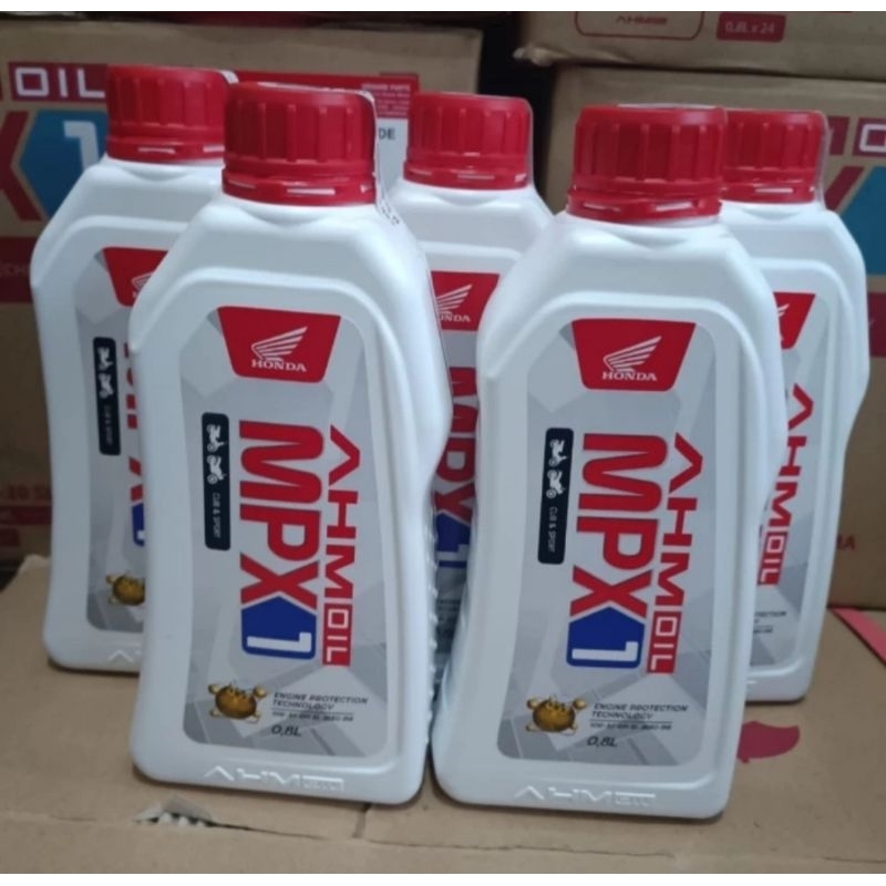 Jual NON BARCODE 1 DUS = 24 BOTOL OLI MPX 1 800ml | Shopee Indonesia