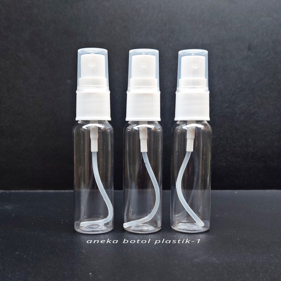 Jual Botol Spray 30ml Plastik Pet Clear / Botol Parfum Hand Sanitizer ...