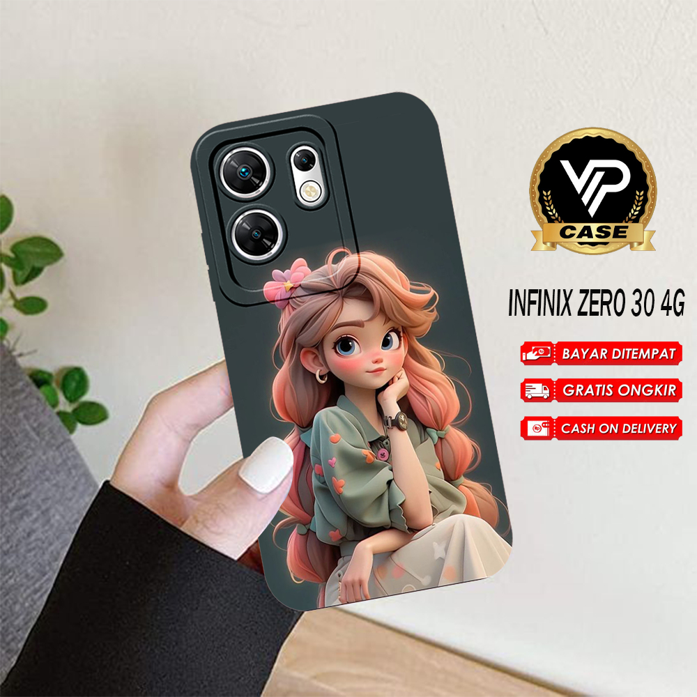 Jual Casing Infinix Zero 30 4G Silicone Motif Cute - Soft Case ...