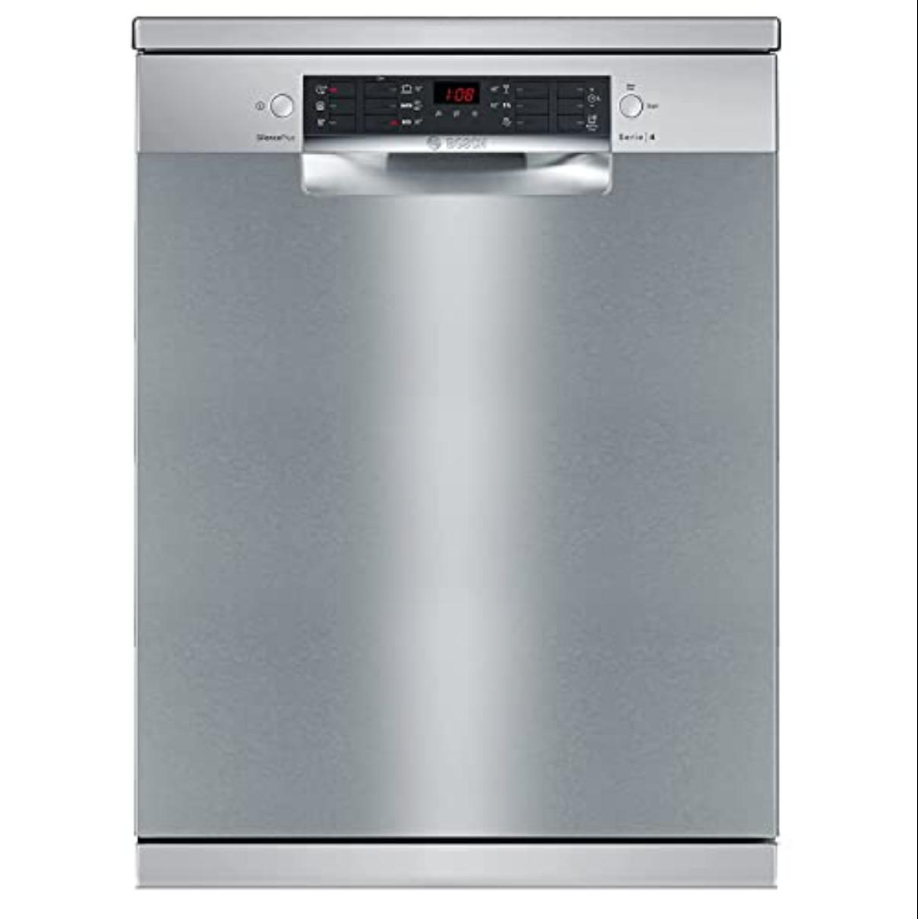 Jual Dishwasher Bosch SMS45DI10Q Free-standing 60cm Seri 4 Silver Inox ...