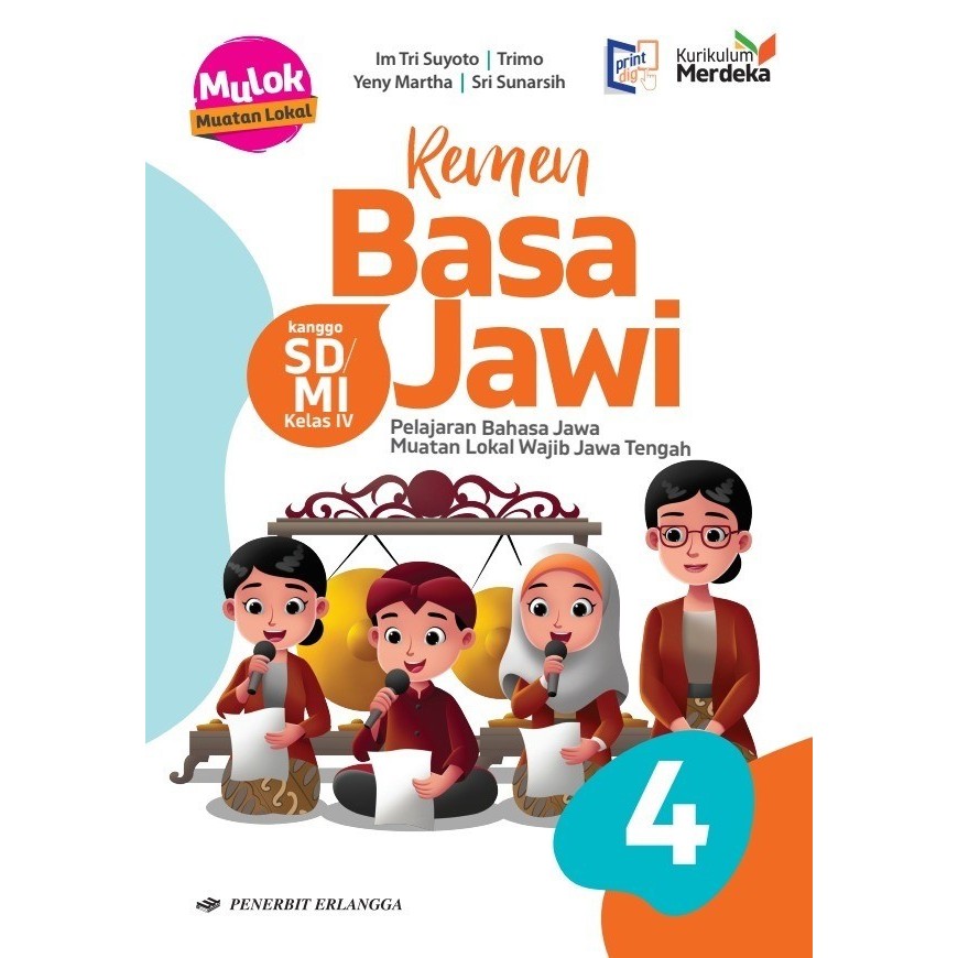 Jual Mulok : Remen Basa Jawi SD/MI kelas 1,2,3,4,5,6, Kurikulum Merdeka ...