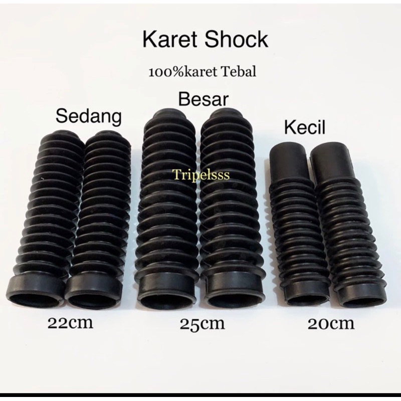 Jual Karet Shock Motor Sport Karet Shock Universal Cover Shock Depan ...