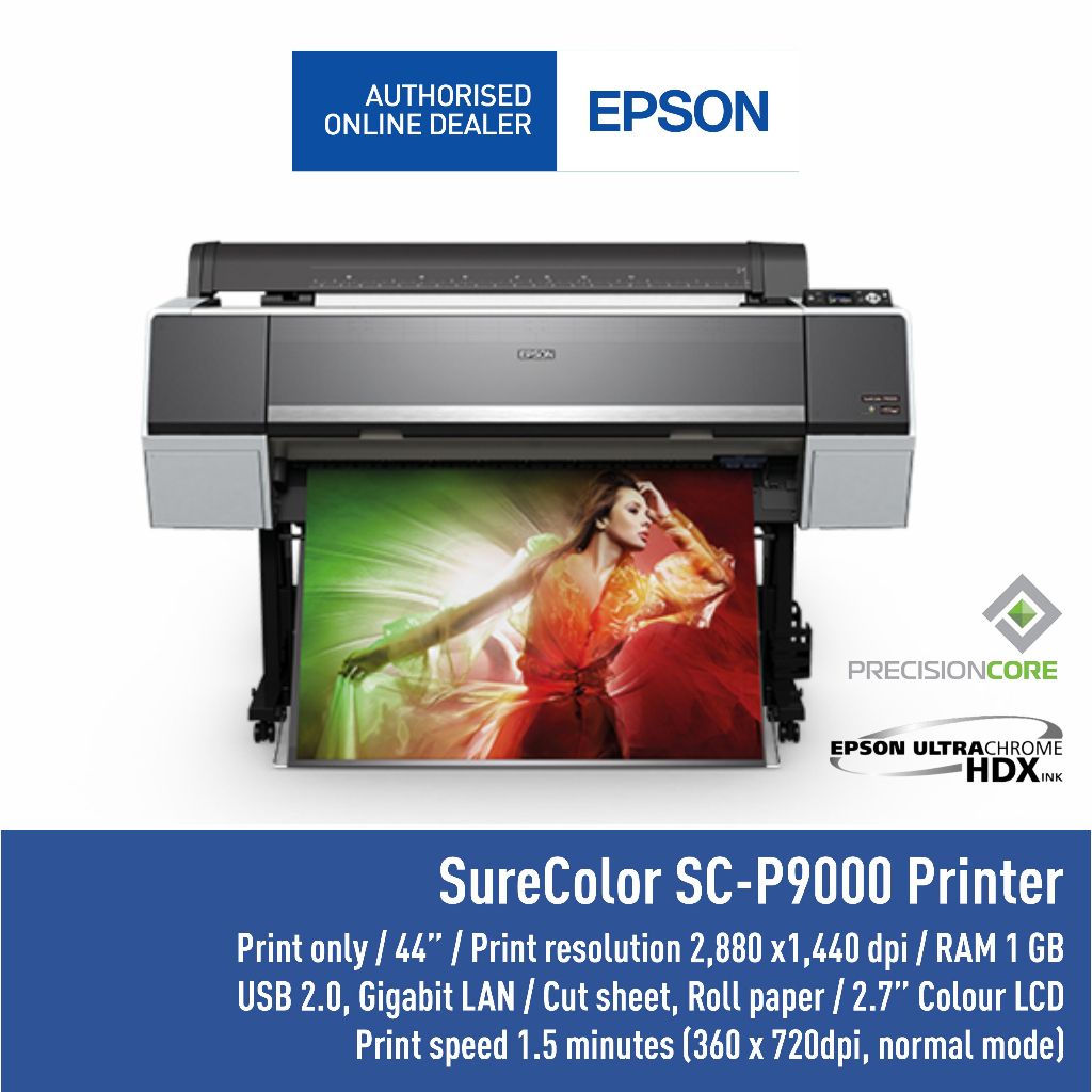 Jual PRINTER EPSON SURECOLOR SC-P9000 P9000 SC P9000 44 INCI 44 INCH ...