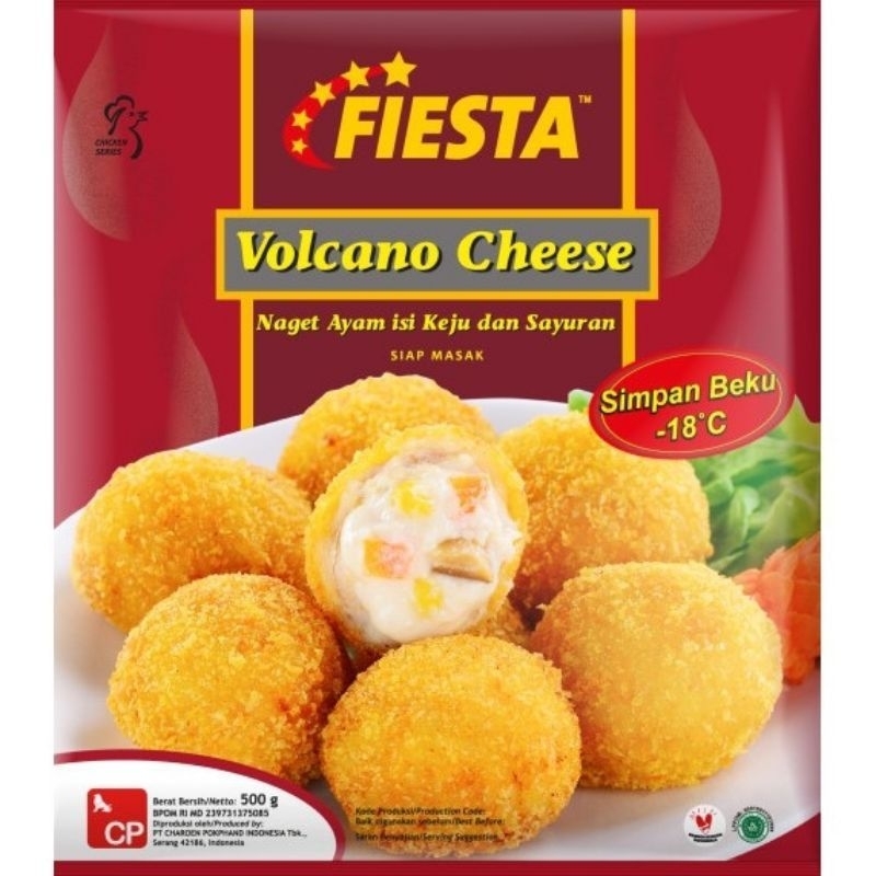 Jual Fiesta Naget Ayam Isi Sayuran & Keju / Chicken Nugget Volcano ...