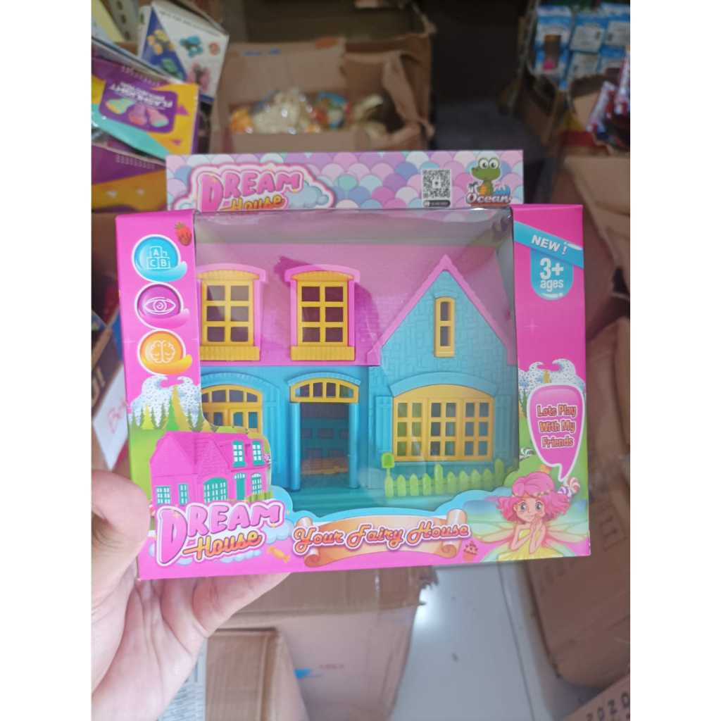 Jual MAINAN OCT 2906 DREAM HOUSE RUMAH RUMAHAN SWEET HOME BONEKA KECIL ...