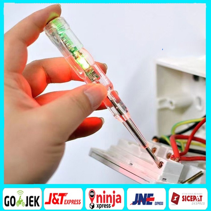 Jual BBS Obeng Tester / Tespen Obeng Minus Test Pen Listrik Tes Lampu ...