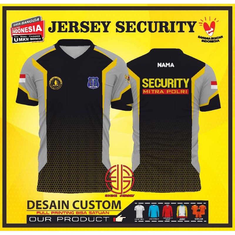 Jual Jersey Security bisa satuan | Shopee Indonesia