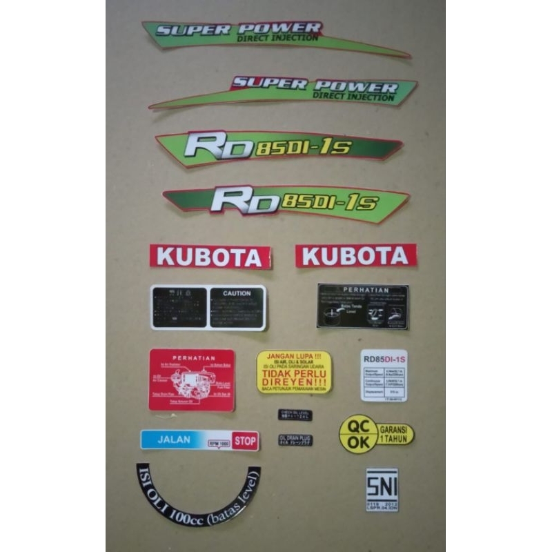 Jual stiker kubota rd 85 DI 1s | Shopee Indonesia