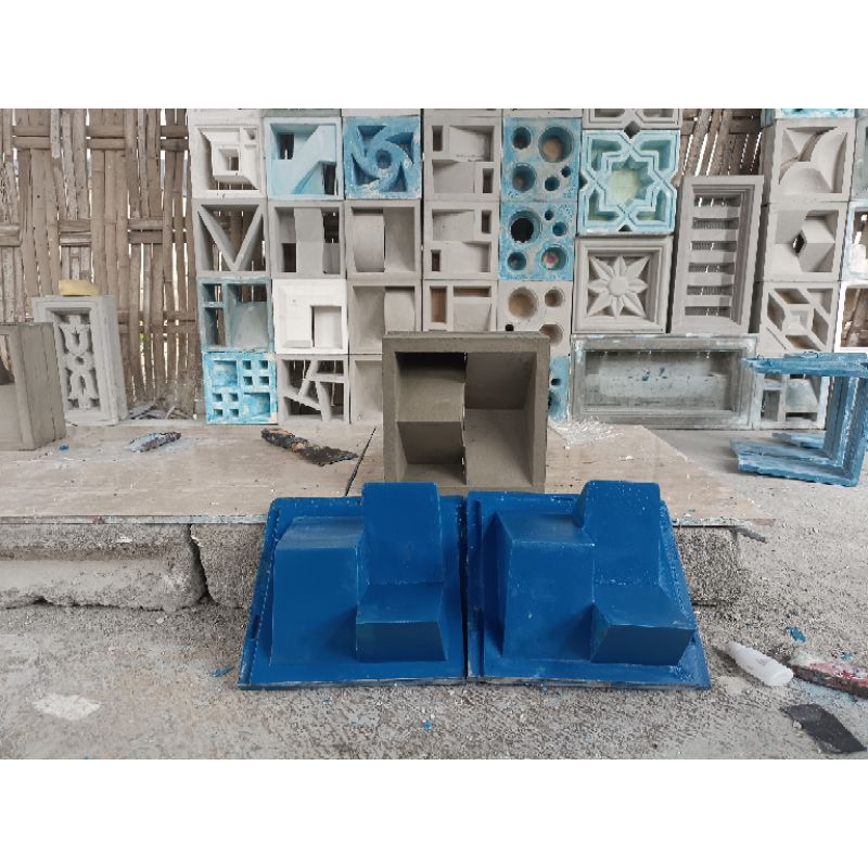 Jual cetakan roster fiber model siku ukuran 20*20 tebal 10cm | Shopee ...