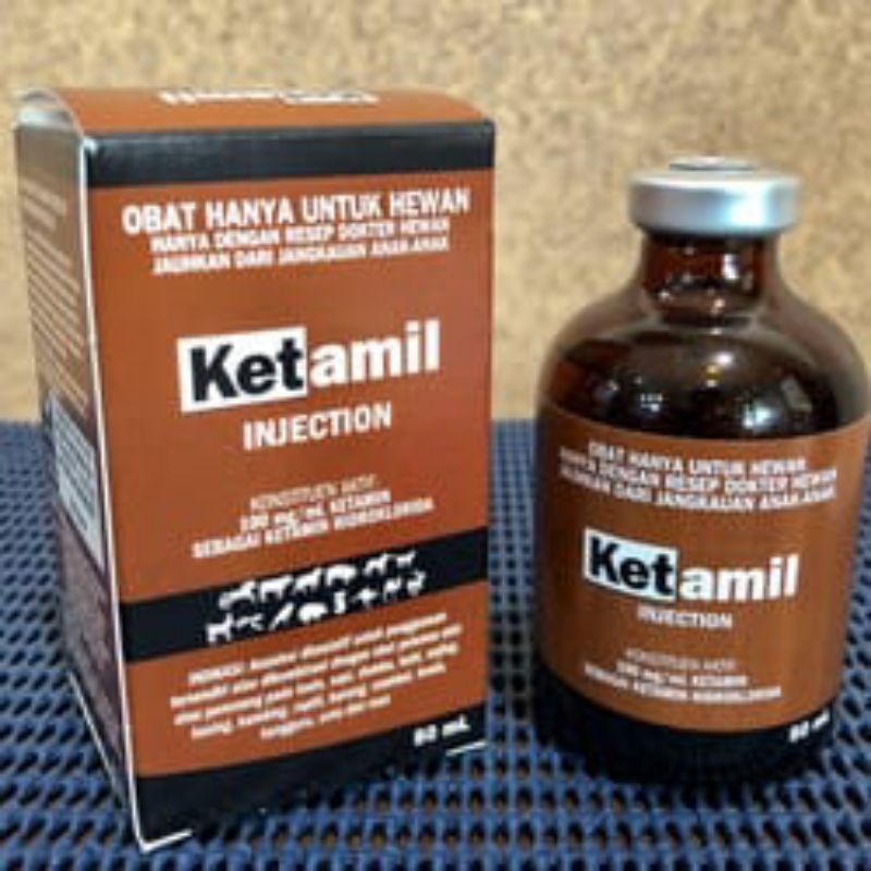 Jual Ketamil 50ml obat hewan | Shopee Indonesia