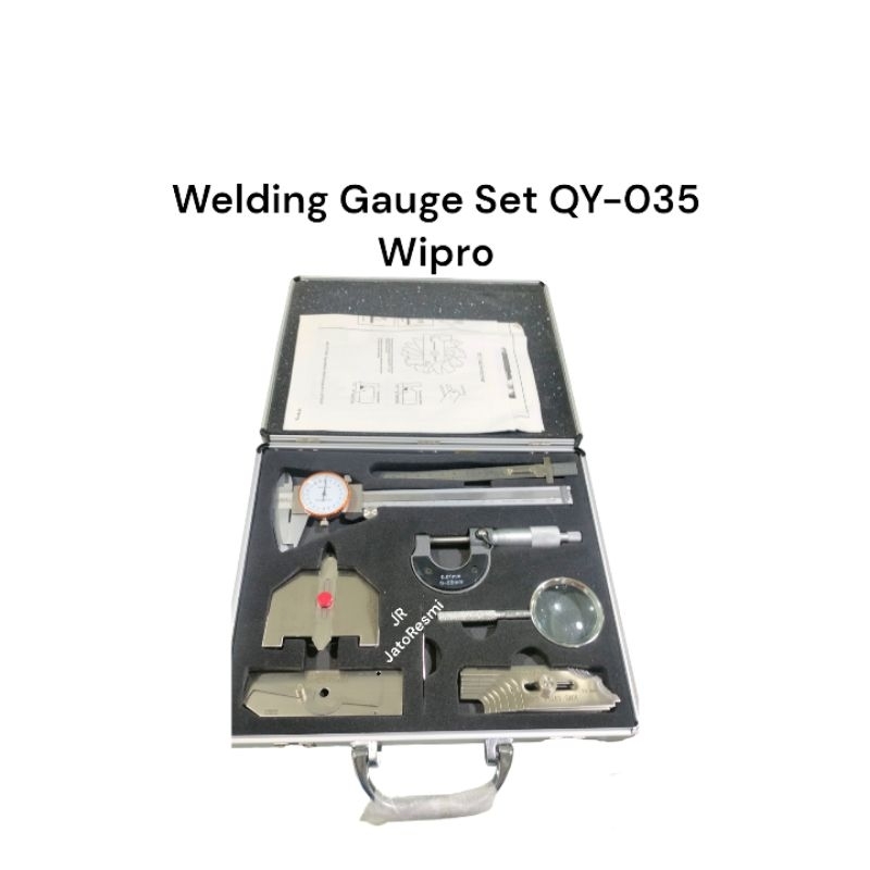 Jual Welding Gauge Set QY-035 Wipro | Shopee Indonesia