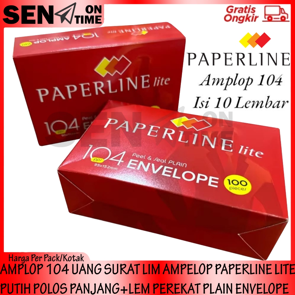 Jual Angpau Amplop Paperline Lite 104 Pps Ampelop Uang 1 Kotak Buklet ...