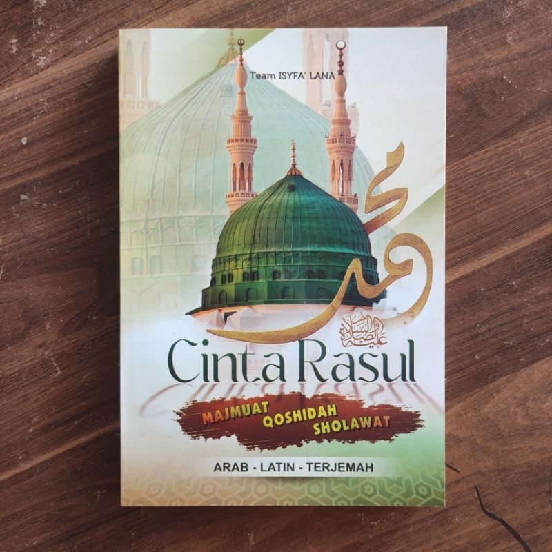 Jual Sholawat Cinta Rasul sampul tebal | Majmuat Qoshidah Sholawat ...