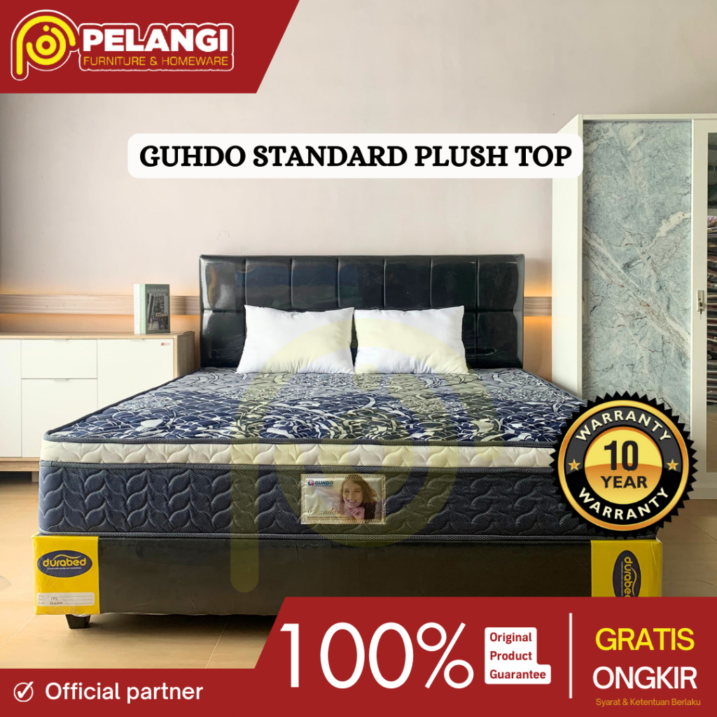 Jual Springbed Guhdo Standard Plushtop | Springbed Guhdo | Kasur Springbed | Tempat Tidur ...