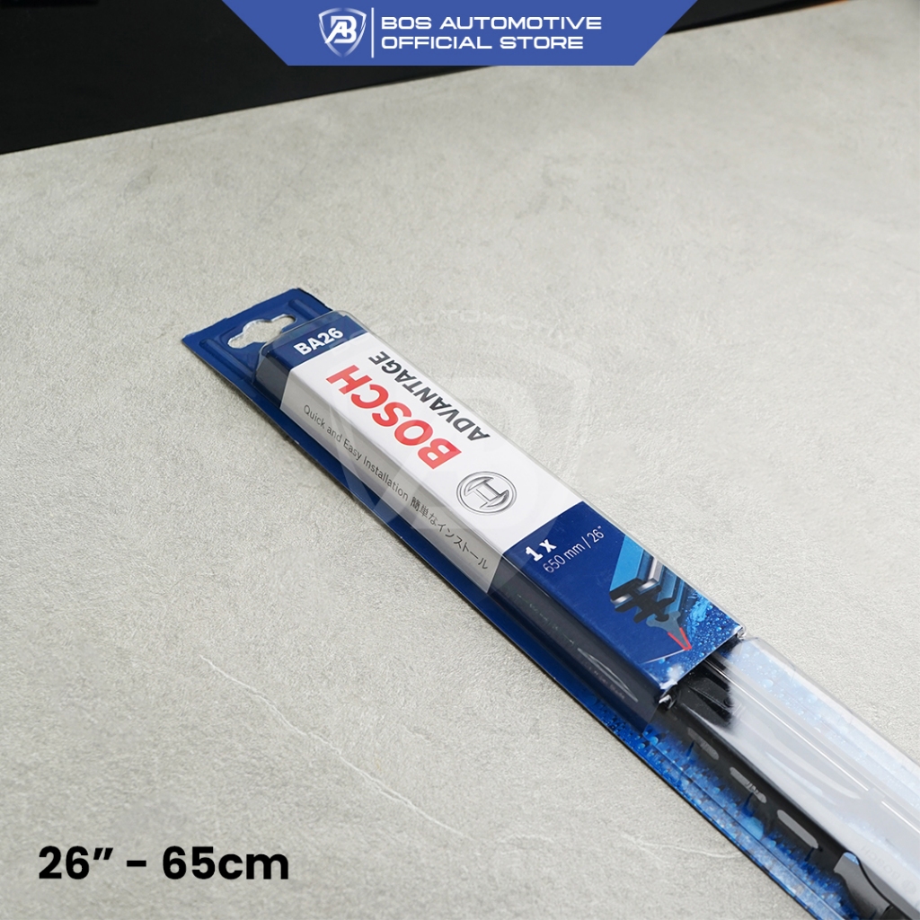 Jual Wiper Blade Bosch Advantage / Besi / Kipas Kaca Depan Mobil / Frame Hook 14" 16" 17" 18" 19 ...