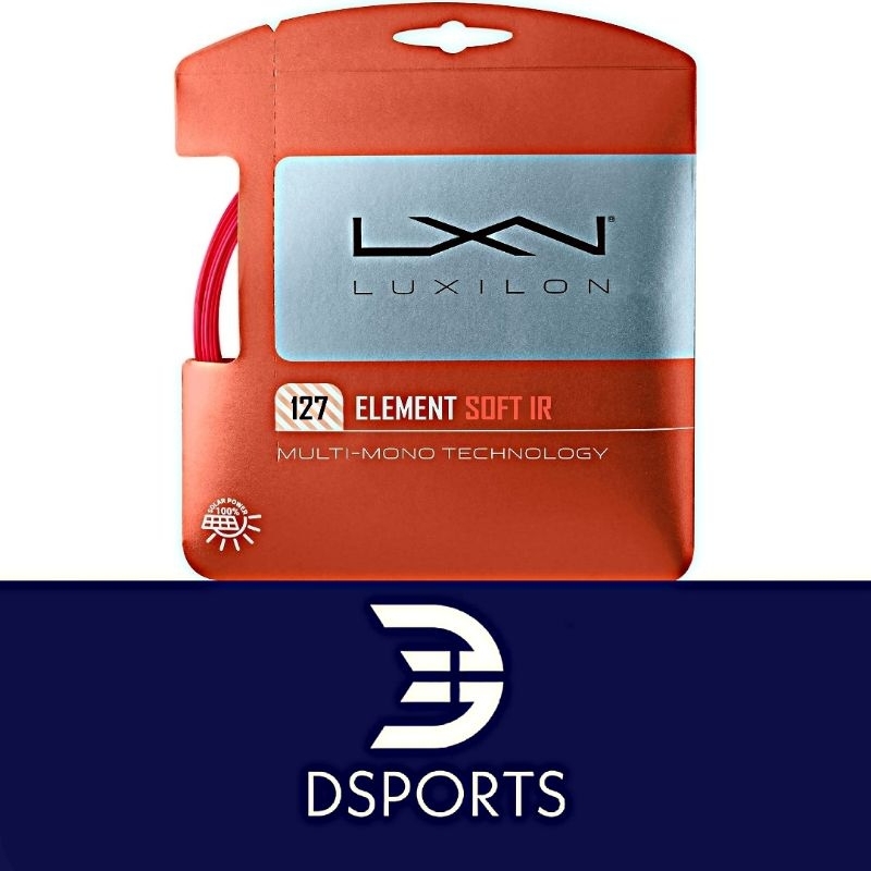 Jual Luxilon Element Soft IR 127 17 Ir Strings ( Tennis String Senar ...