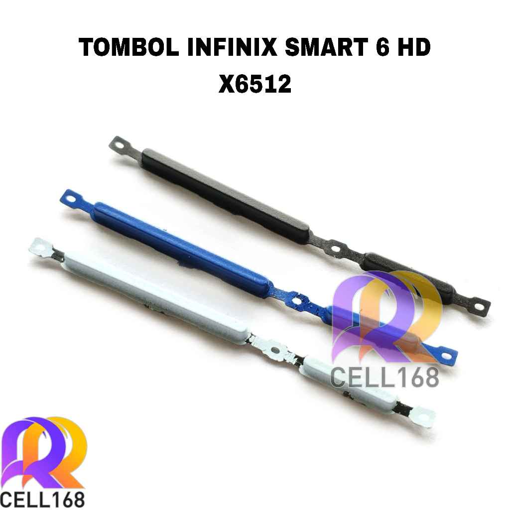 Jual TOMBOL VOLUME ON OFF INFINIX SMART 6 HD X6512 KEYPAD LUAR PERNIK RUBBER | Shopee Indonesia