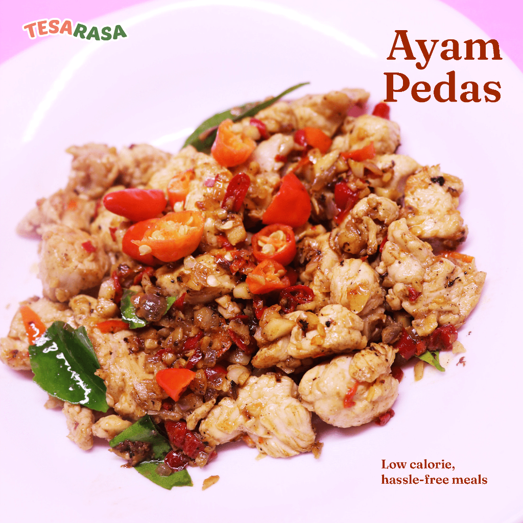 Jual Frozen Food Ayam Pedas Tesarasa - Satu Porsi Lauk Frozen Sehat ...