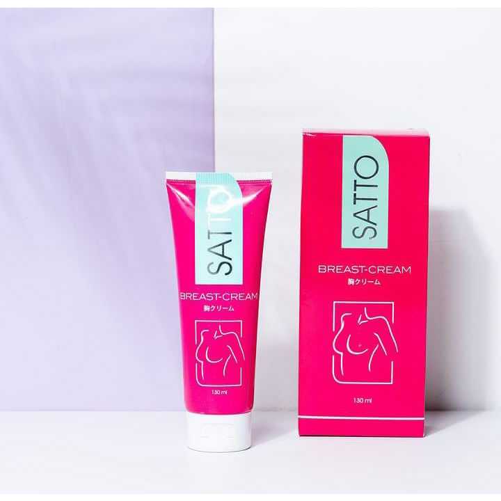 Jual SATTO Breast Cream 130ml | Shopee Indonesia