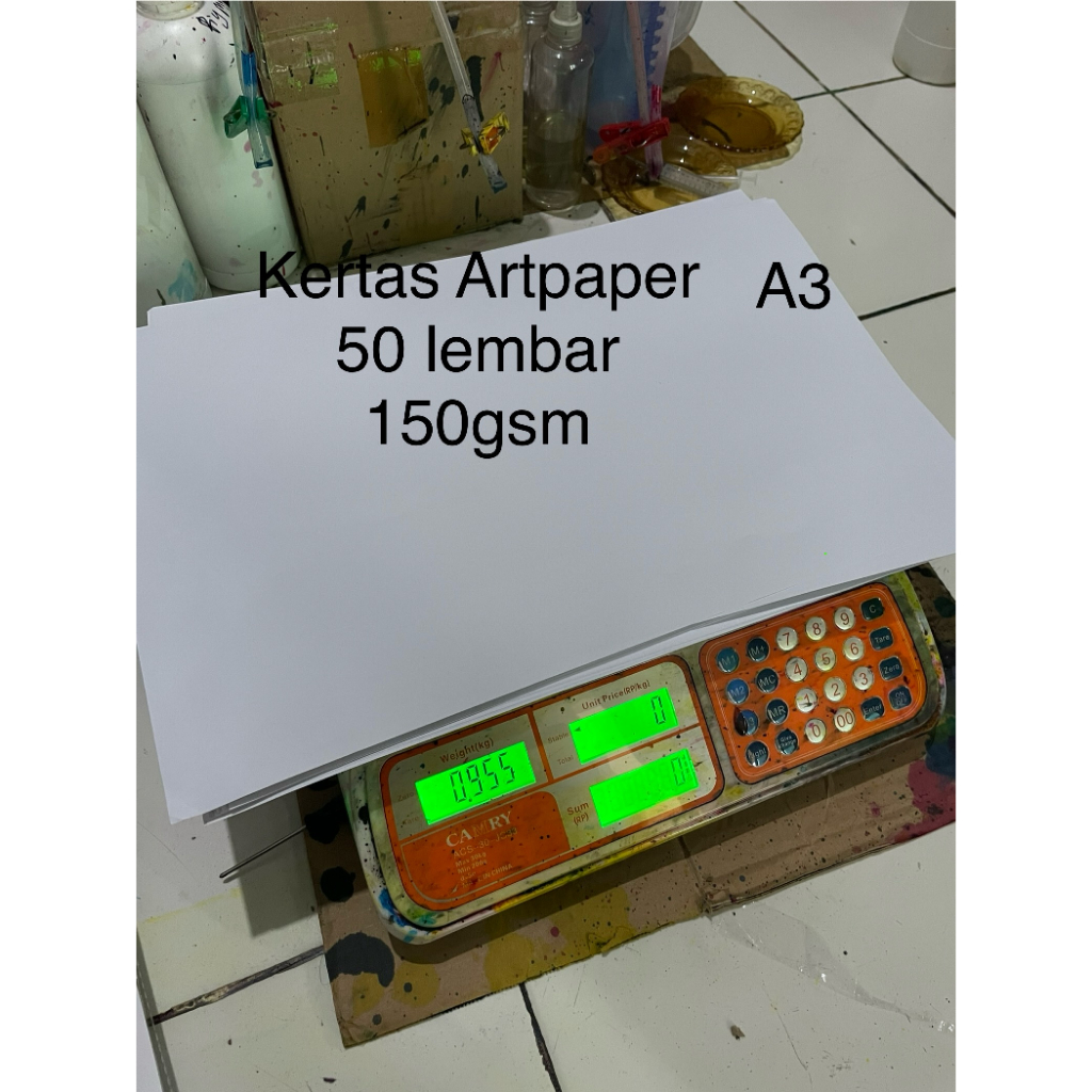 Jual Kertas Artpaper A3 150gsm 50 Lembar Full Coating Original G Friend