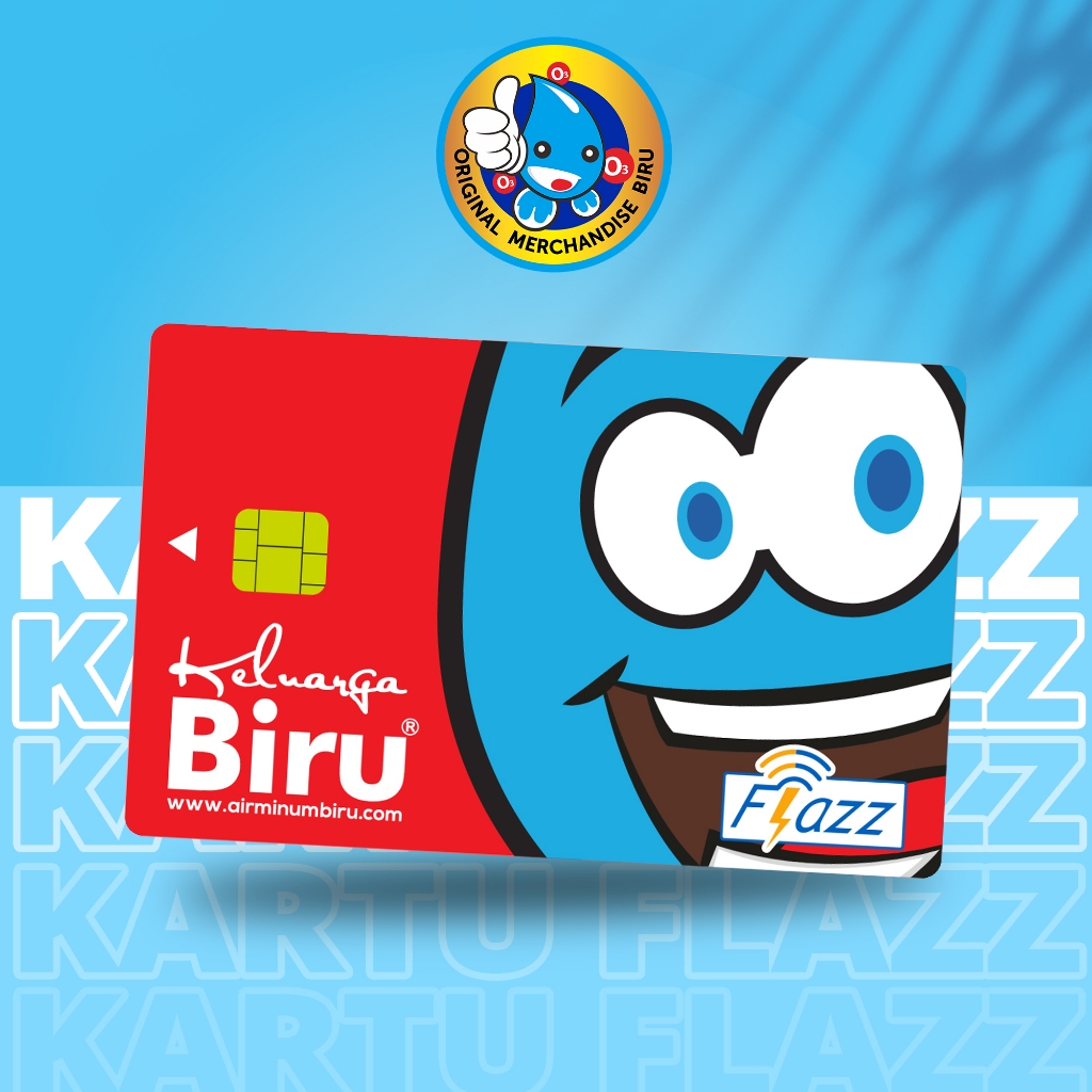 Jual Etoll Kartu Flazz Keluarga Biru Card Flazz Gen2 Karakter Lucu Mr ...