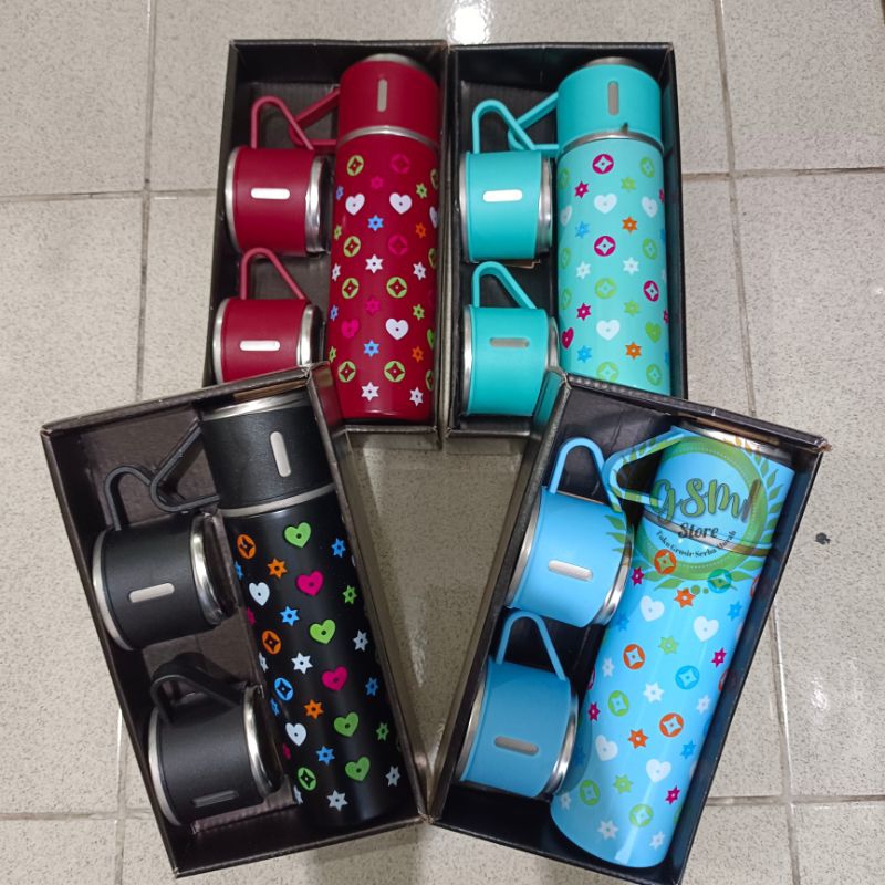 Jual TERMURAH!!! Hampers Termos SULTAN MOTIF Set Stainless Stell 1 ...