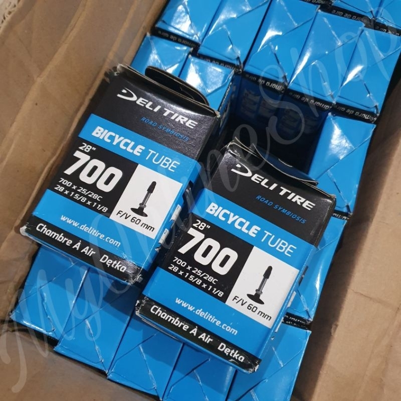 Jual Ban Dalam 700 x 25/28C FV PRESTA 60 mm 700x25 700x28 RoadBike Sepeda Balap Fixie Deli Tire ...