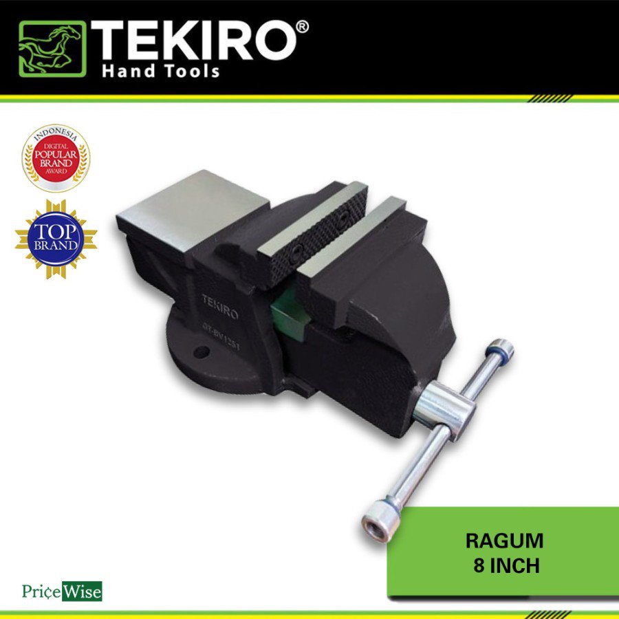 Jual Ragum Body Baja 8" Tekiro / Catok Bais Meja / Steel Body Bench ...