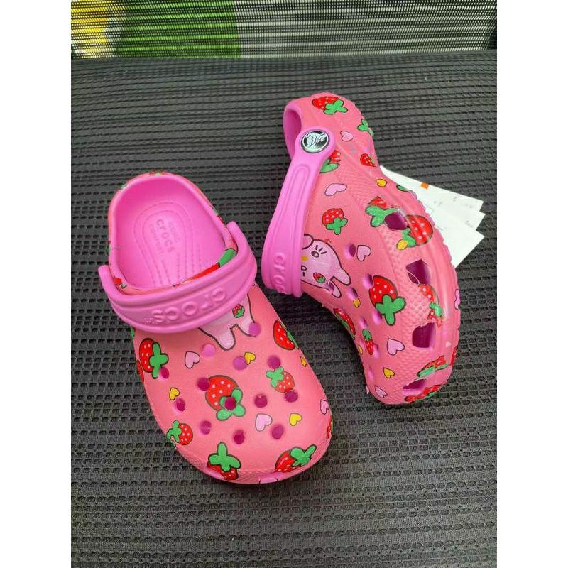 Jual CROCS BUNNY STRAWBERRY CLOG Kids and Junior | Shopee Indonesia