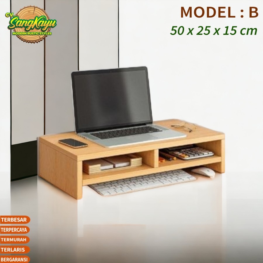 Jual Meja laptop portable kayu minimalis laptop table meja belajar ...