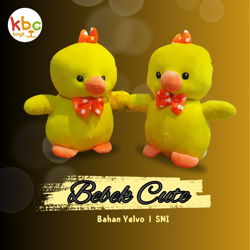 Jual Boneka Bebek CUTE M kuning Lucu berkualitas SNI standar mall ...