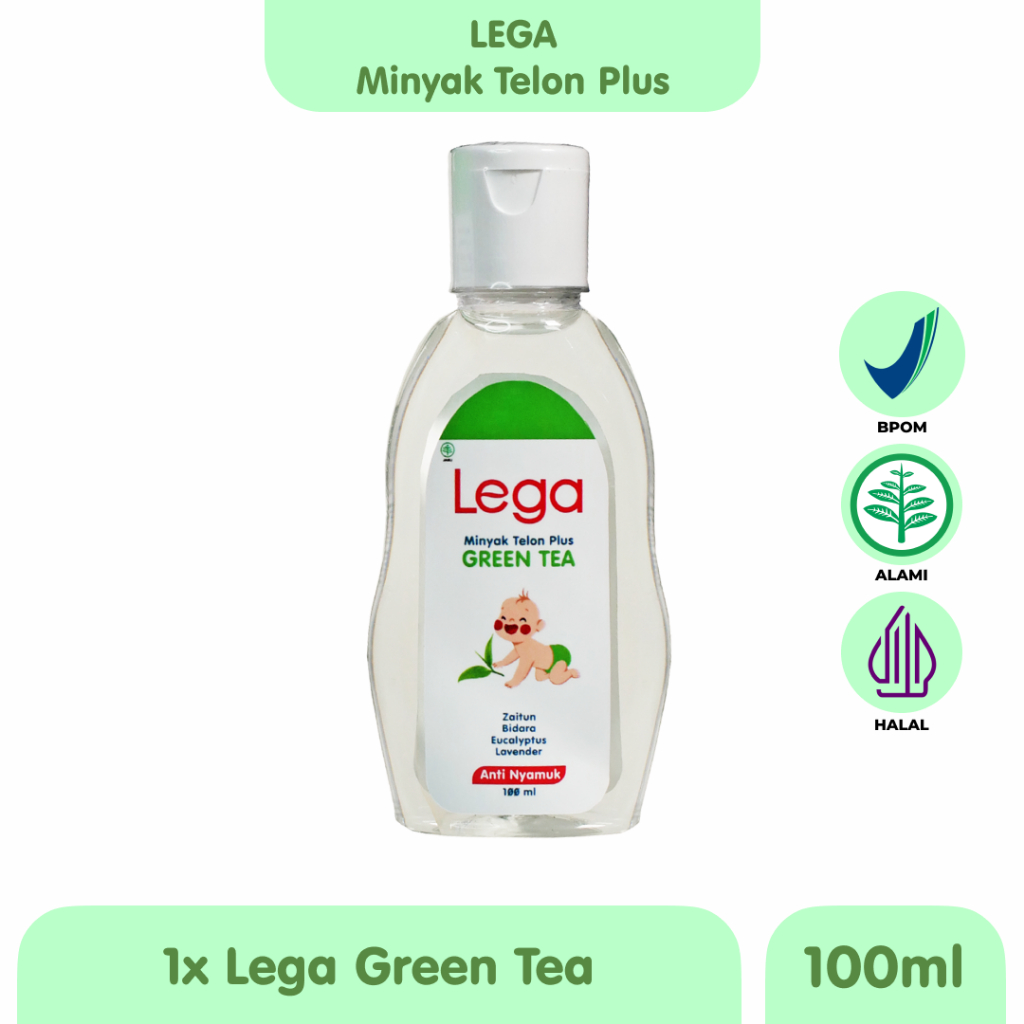 Jual Lega Minyak Telon Plus 100ml Green Tea Anti Nyamuk | Shopee Indonesia