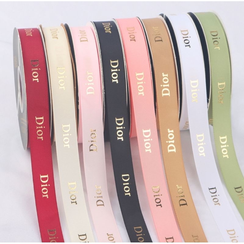 Jual ( READY ) PITA DIOR 2CM / pita satin / pita kado / pita bucket ...