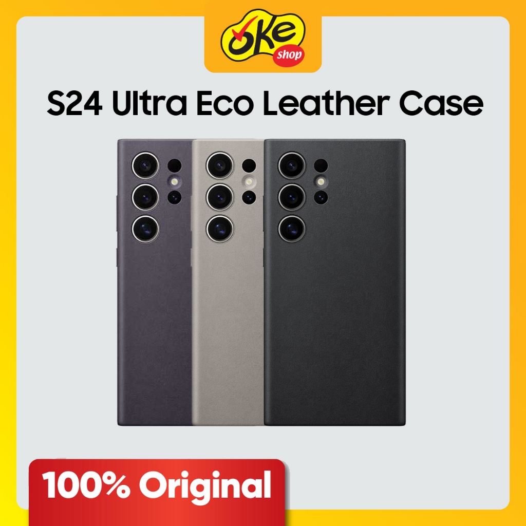 Jual Samsung S24 Ultra Eco Leather Case | Shopee Indonesia